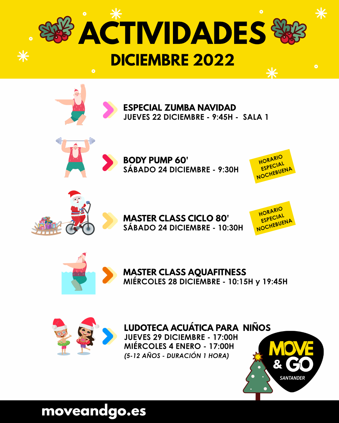 Navidad 2022: actividades para todos en Santander - Move&Go