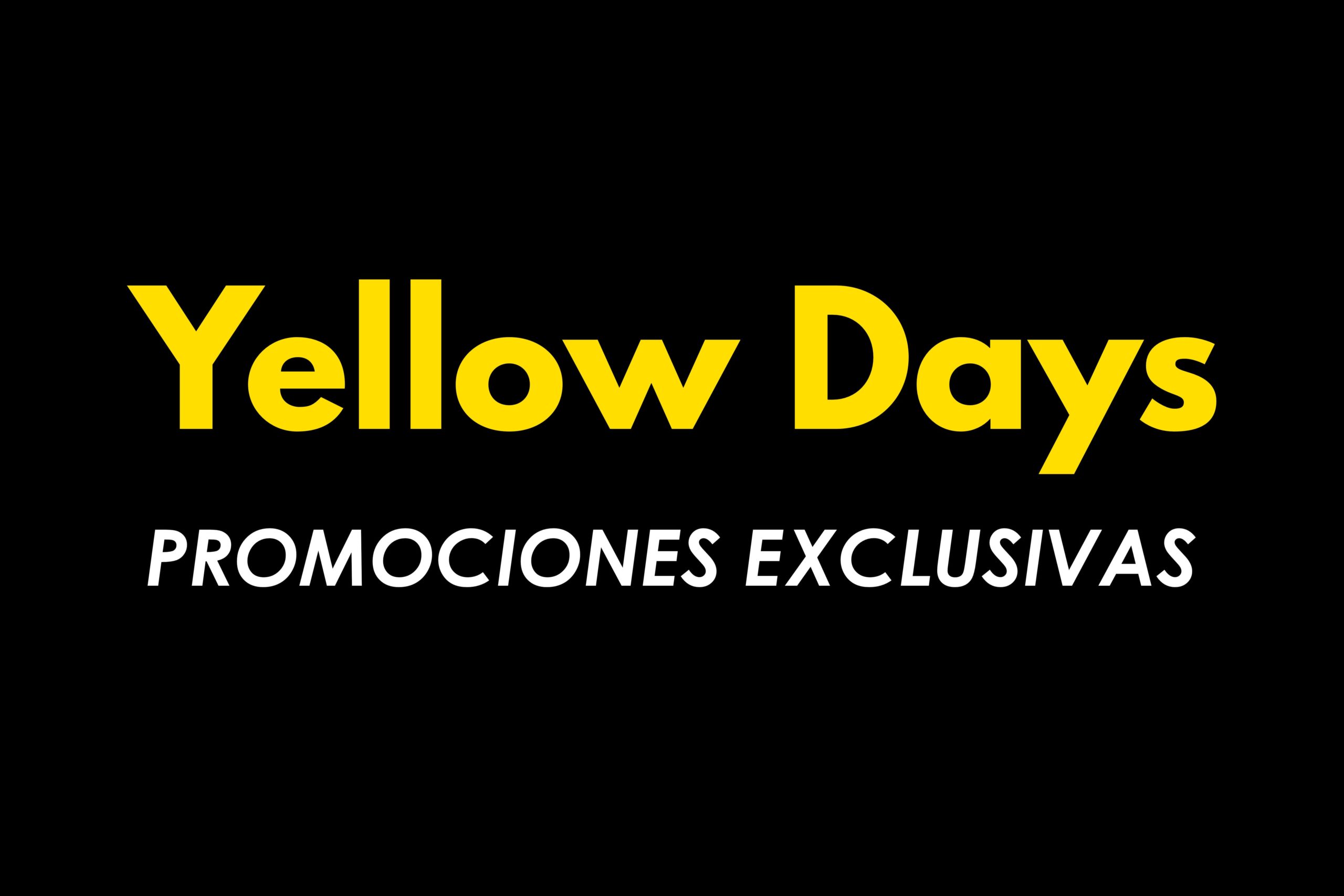 'Yellow Days' en Move&Go: descubre todas nuestras promos - Move&Go